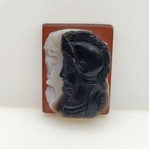 Antique | Accessories | Antique Loose Cameo Of Two Left Facing Roman ...